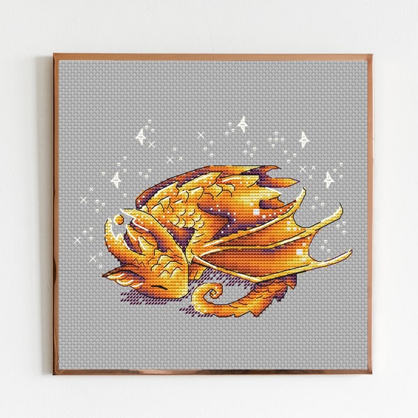 Dragon Cross Stitch - Etsy