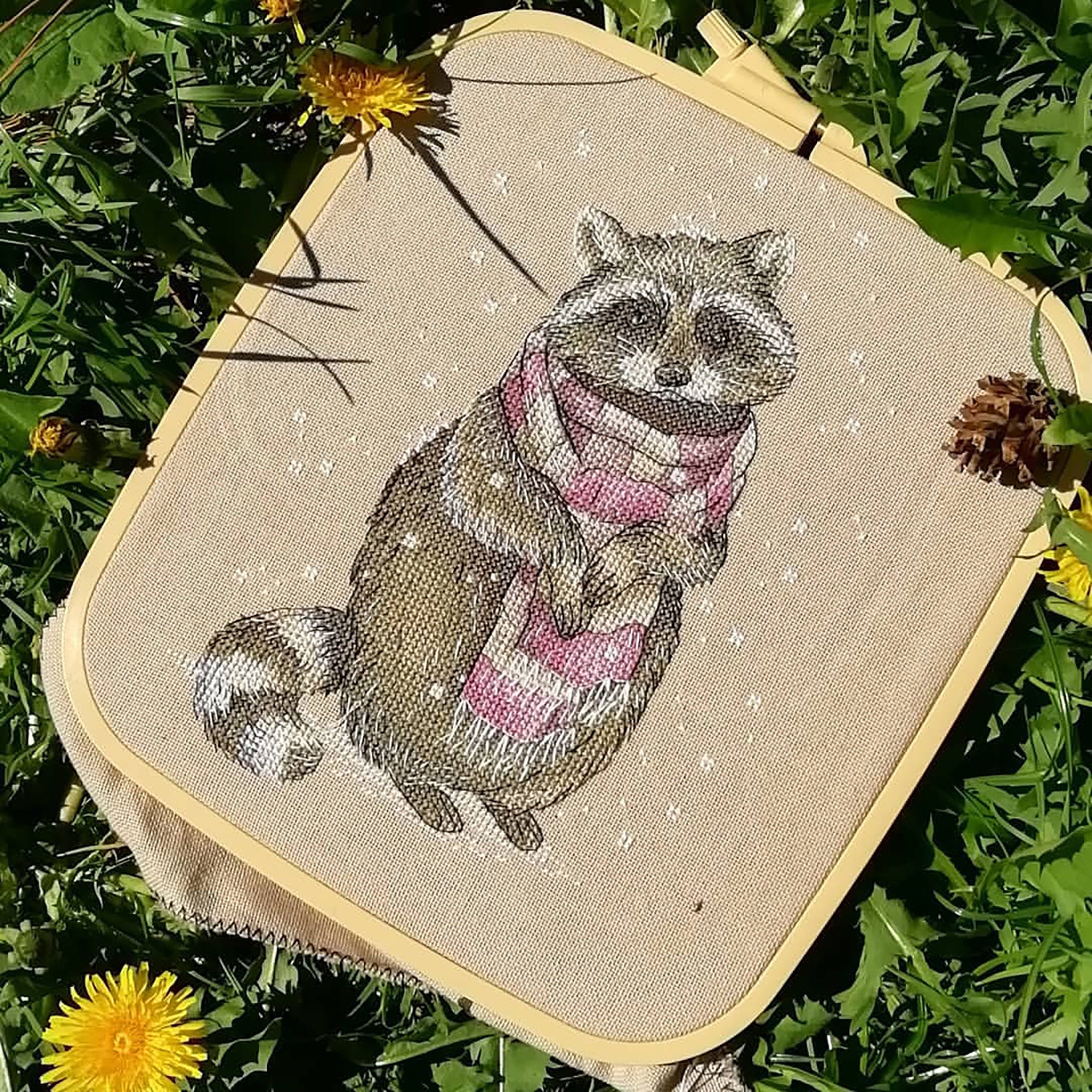 Raccoon Cross Stitch Animal Cross Stitch Pattern PDF Instant - Etsy UK