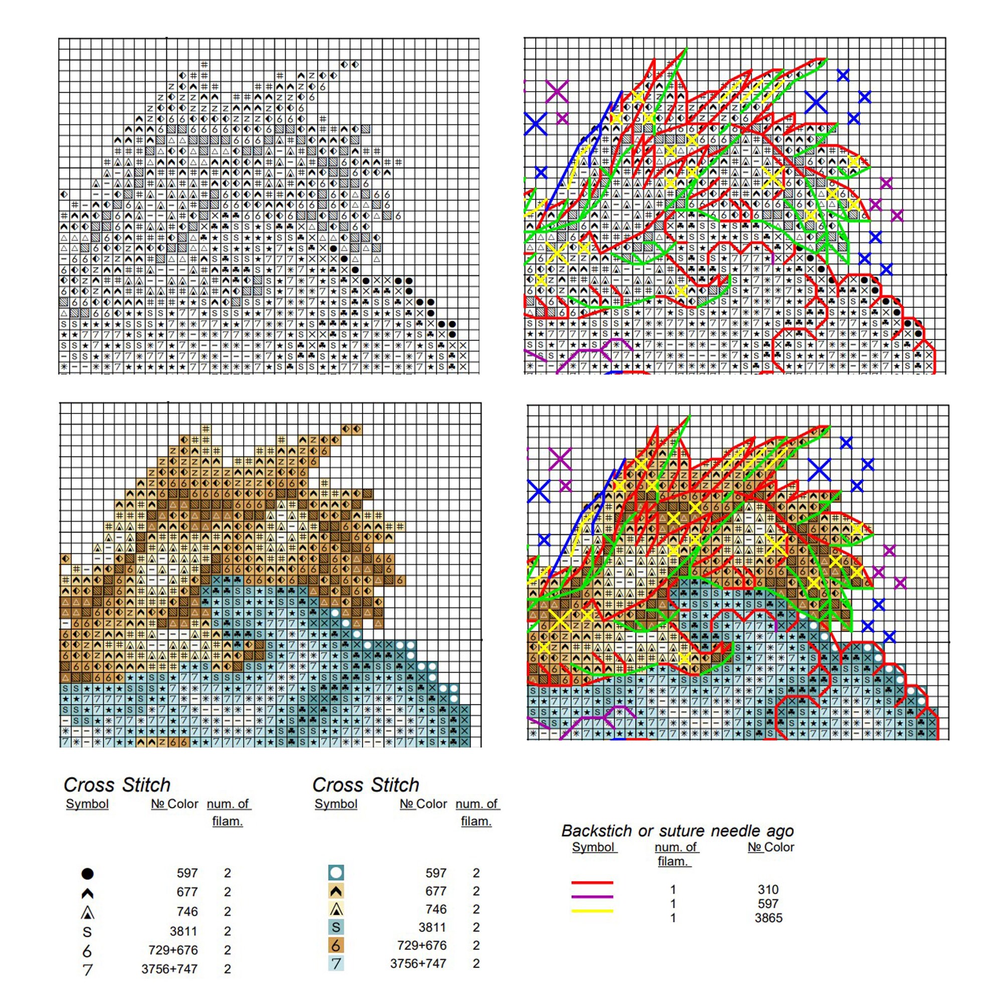 Dragon Cross Stitch Pattern PDF Instant Download Dream Cross - Etsy