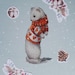 Ermine Cross Stitch Pattern PDF, Animal Cross Stitch Instant Download ...