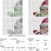 Christmas Cross Stitch Pattern Santa Claus With Garland, Christmas ...
