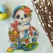 Easter Bunny Cross Stitch Pattern, Easter Basket Cross Stitch, Easter ...