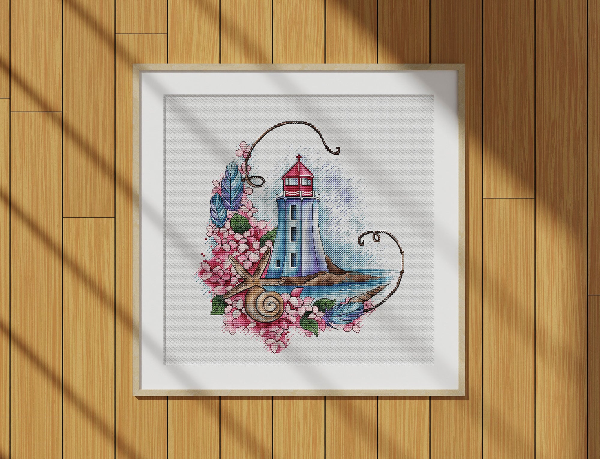 Lighthouse Cross Stitch Pattern PDF Instant Download Travel | Etsy