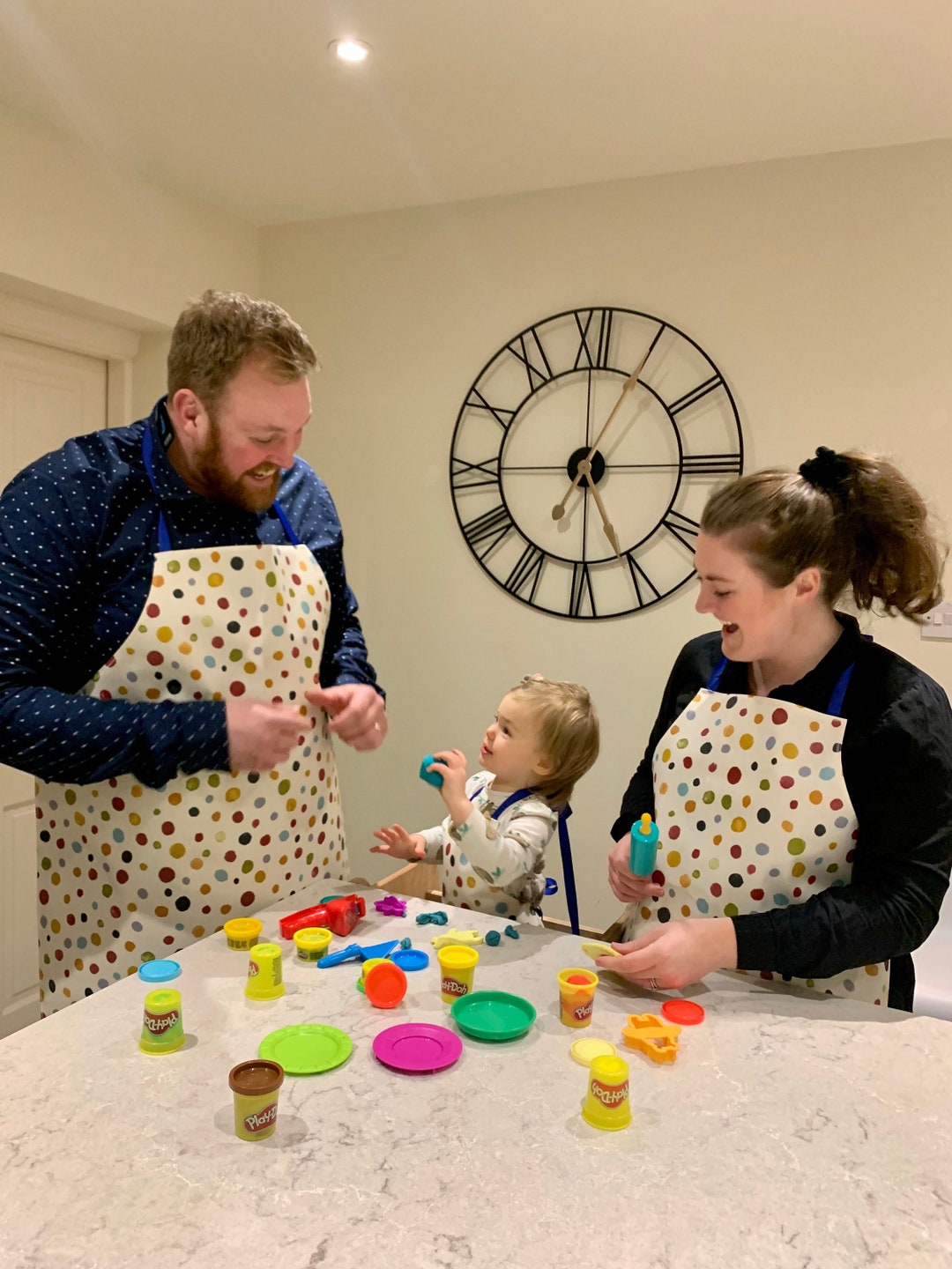 Spotty Apron / Mother's Day Gift / Matching Clothing / Children's Apron ...