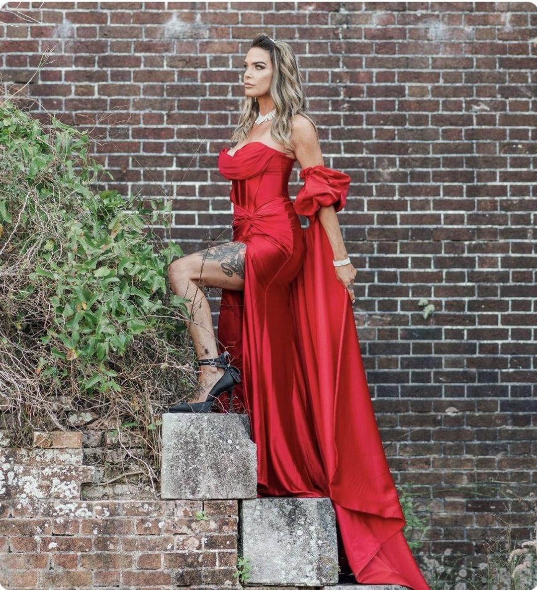 Satin Bicep Cape: Evening Dress Veil, Prom Photo Shoot Accessory - Etsy