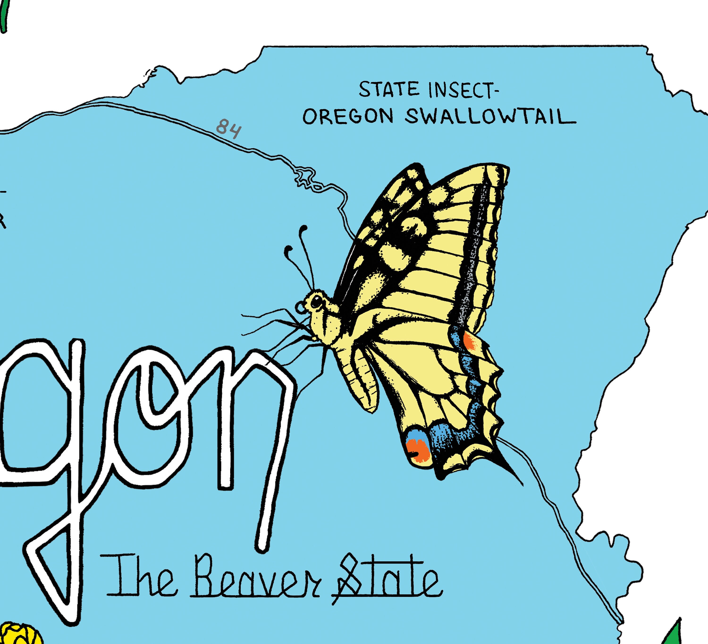 Oregon State Emblems | Digital, Printable Download - Etsy