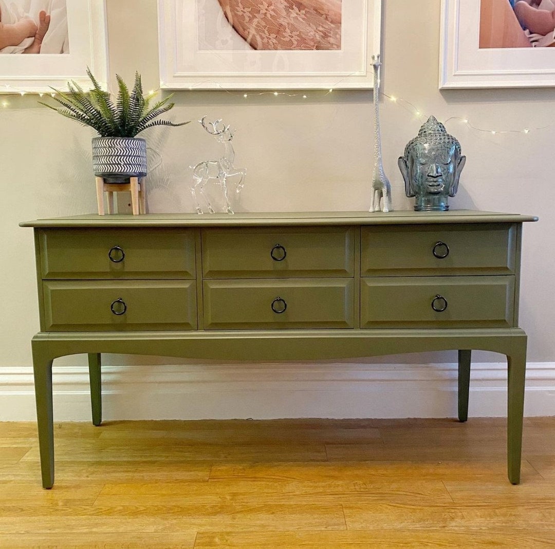Vintage Stag Minstrel Console/dressing Table - Etsy