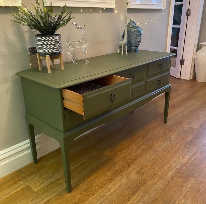 Vintage Stag Minstrel Console/dressing Table - Etsy