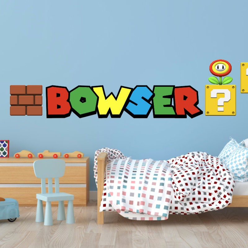 Super Mario Decal - Etsy