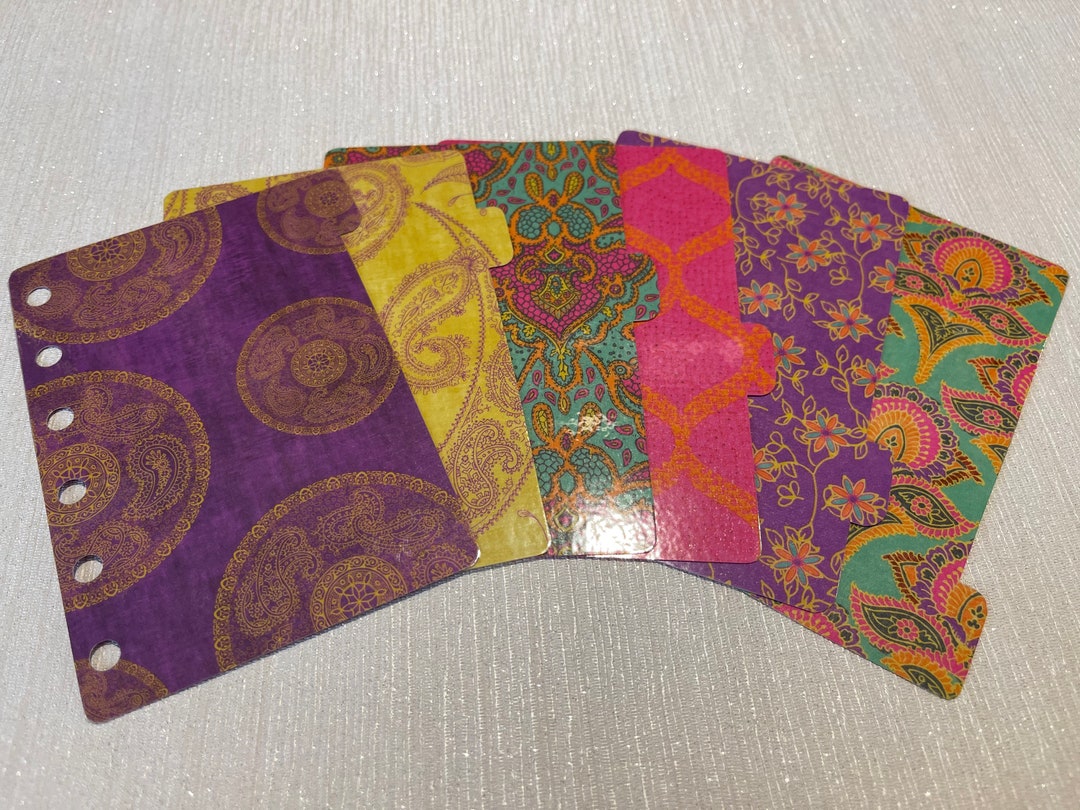 Divider Register Separators Set Inserts Planner Ring Planner - Etsy