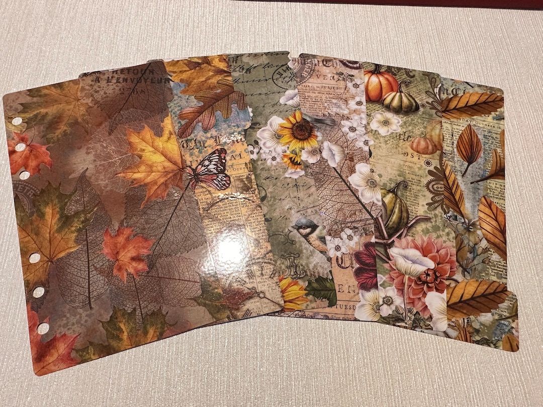 Divider Register Dividers Set Inserts Planner Ring Planner Personal ...