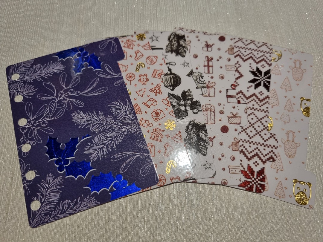 Divider Register Separator Sheets Set of Inserts Planner Ring Planner ...
