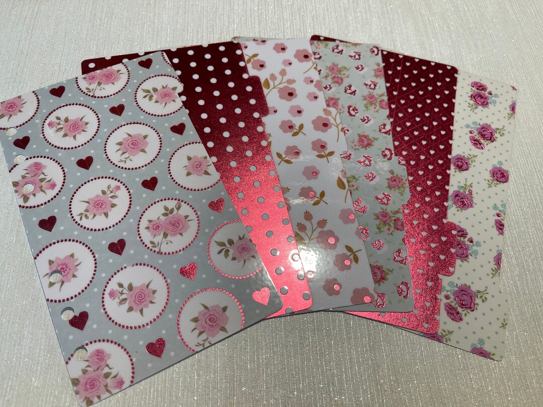 Divider Register Separators Set Inserts Planner Ring Planner Personal ...