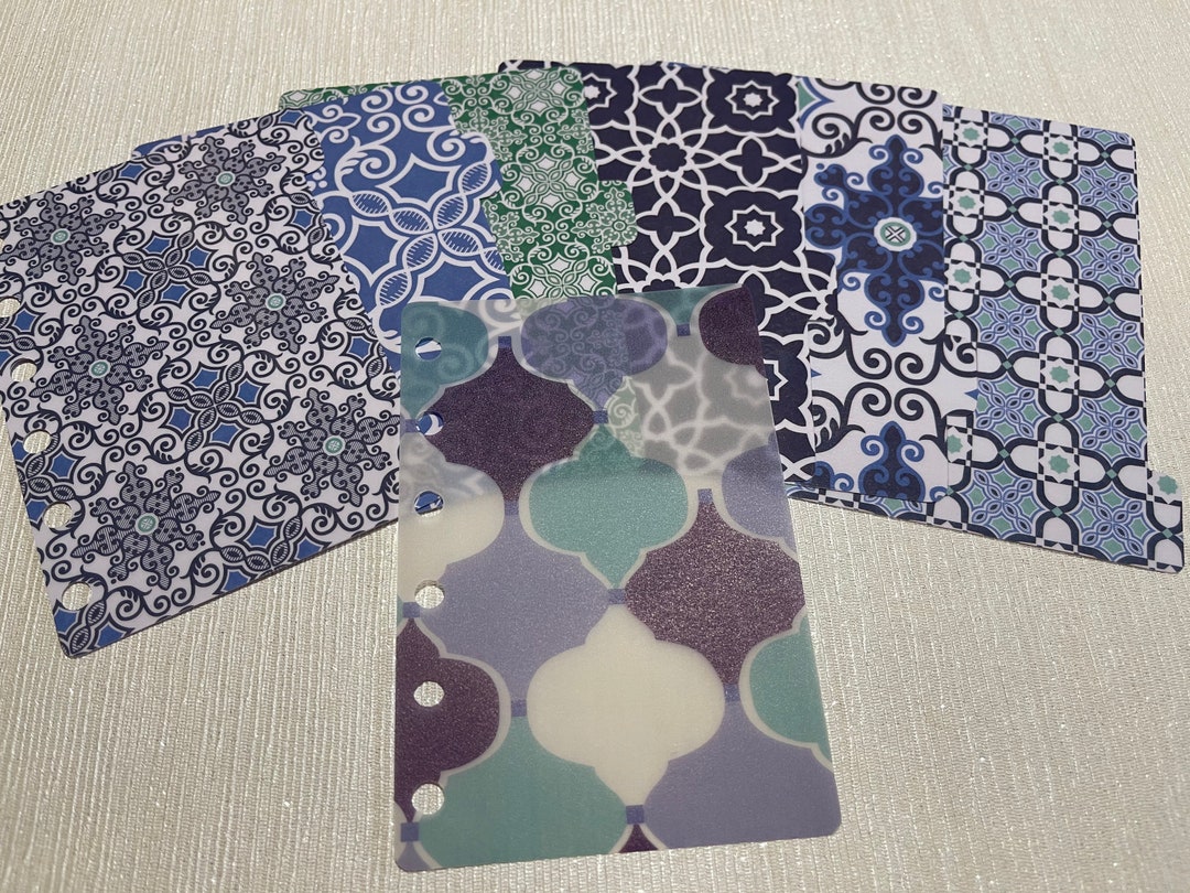 Divider Separators Register Set Inserts Planner Ring Planner Pocket ...