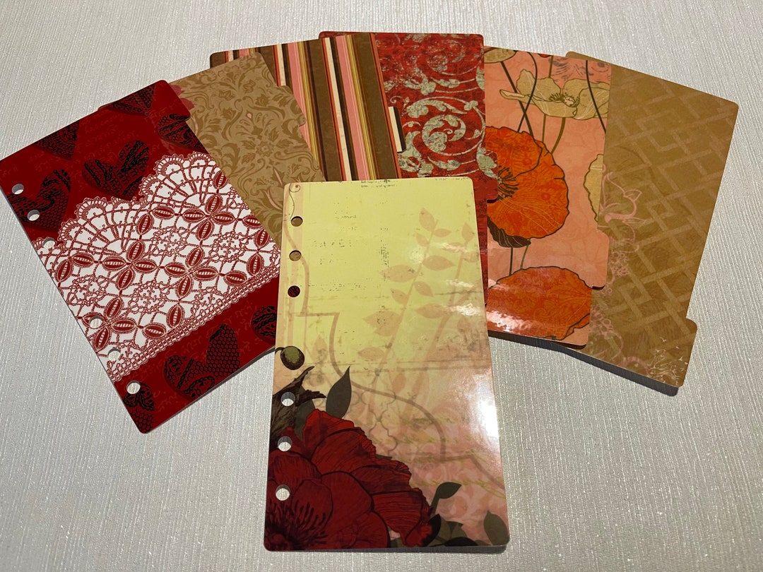 Divider Separators Register Set Inserts Planner Ring Planner Personal ...