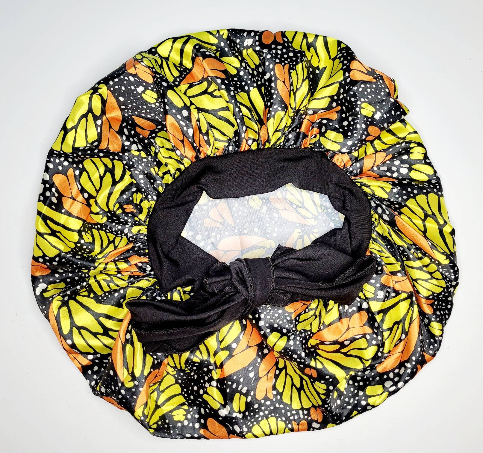 Jumbo Satin Bonnet With Stretch Edge Tie Protect Edges Baby | Etsy