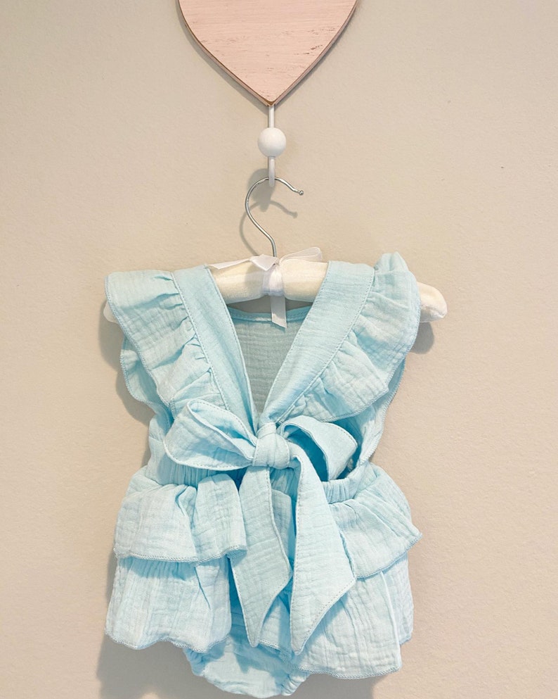 Ruffled Romper - Etsy
