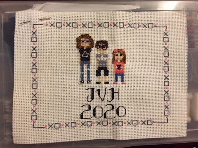 Cross-stitch, Stitch People, Stitch Portrait - Etsy