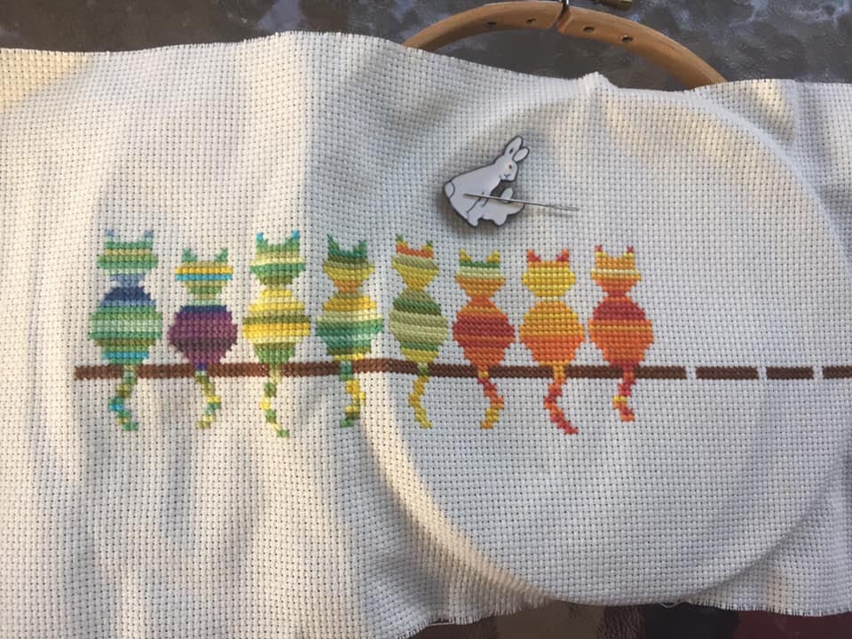 Cat Temperature Chart, Cross Stitch - Etsy