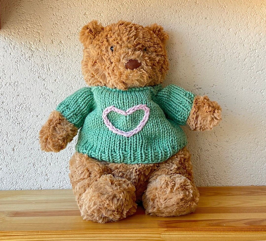 Jellycat Bartholomew Bear Name Sweater,jellycat Bear Sweater ...