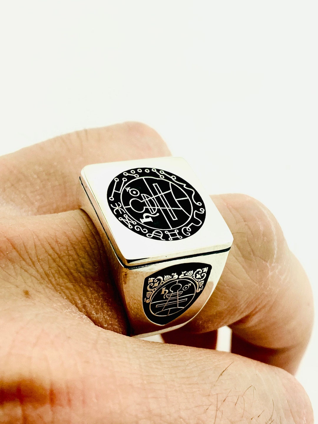 Secret Seal of Solomon Ring-king Solomon-talisman-solomon Amulet ...