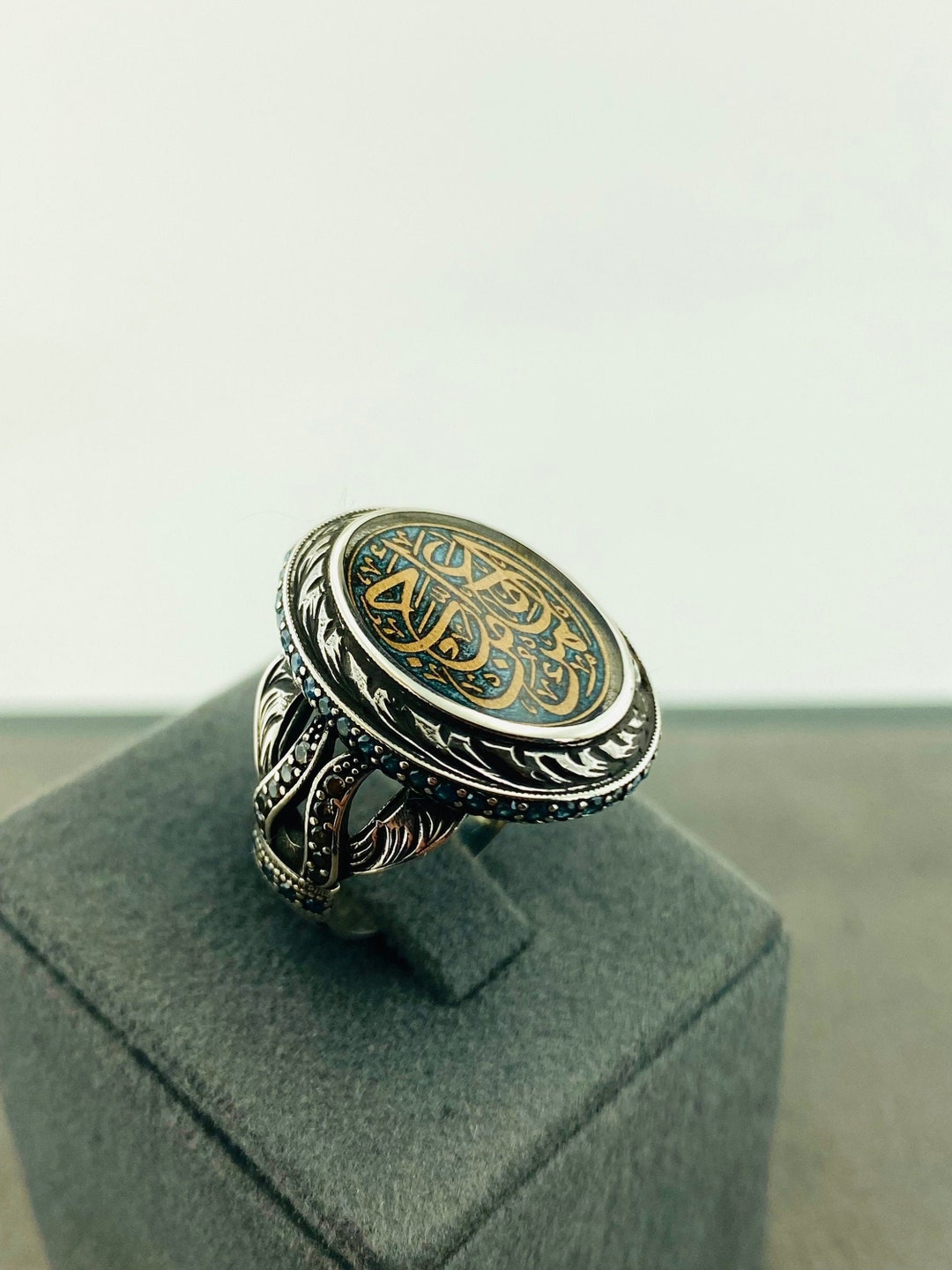 Islamic Ring-muslim Ring-arabic Ring-ring for Women-gift for - Etsy