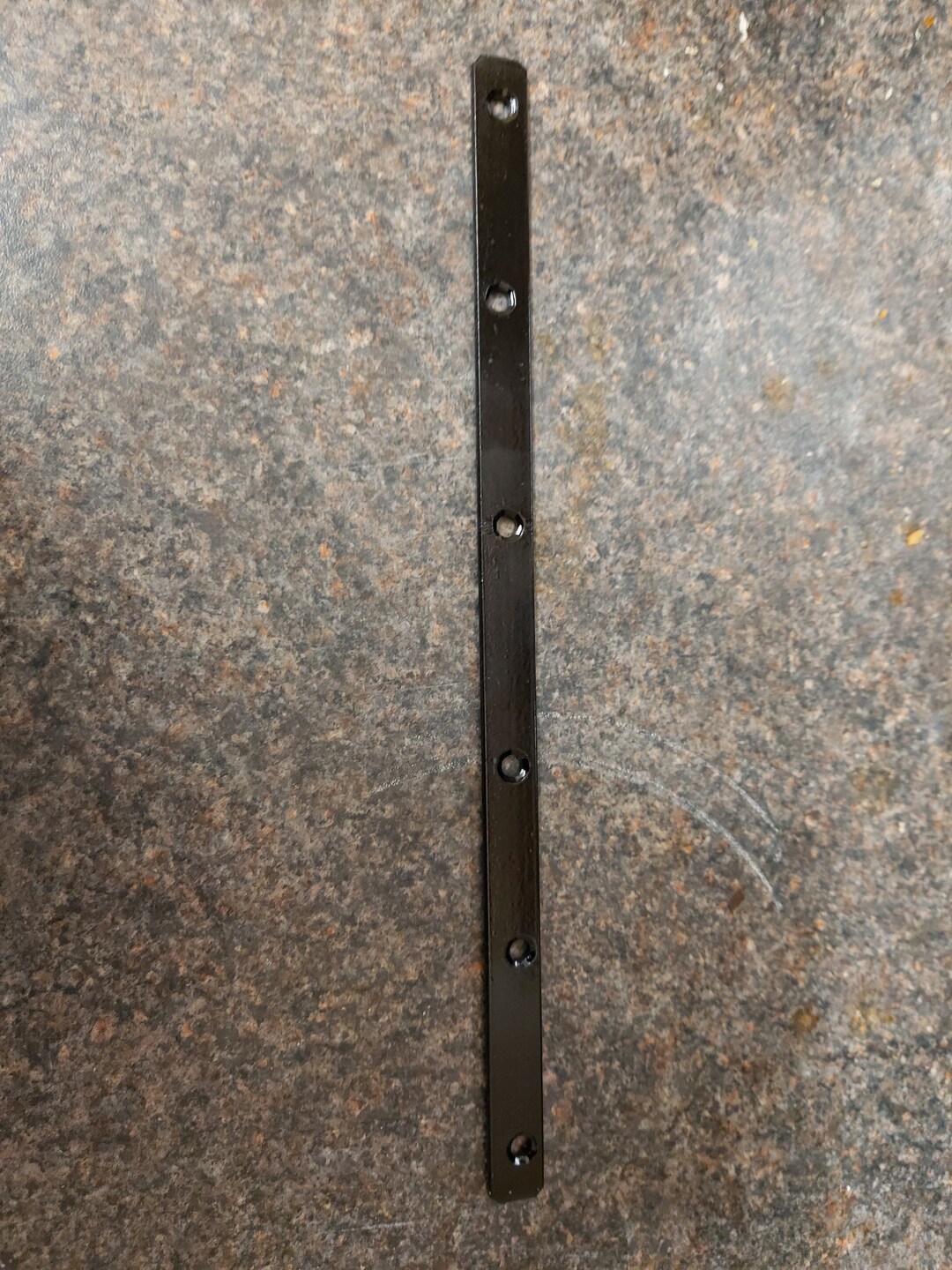 6x Wood / Metal Joint Support Strips - 10" / 25cm X 13mm X 3mm - Black ...