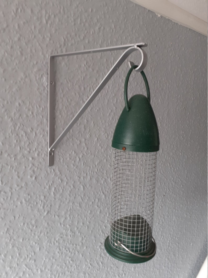 2x Hanging Basket / Lantern Holder / Bird Feeder / Wind Chime Brackets ...