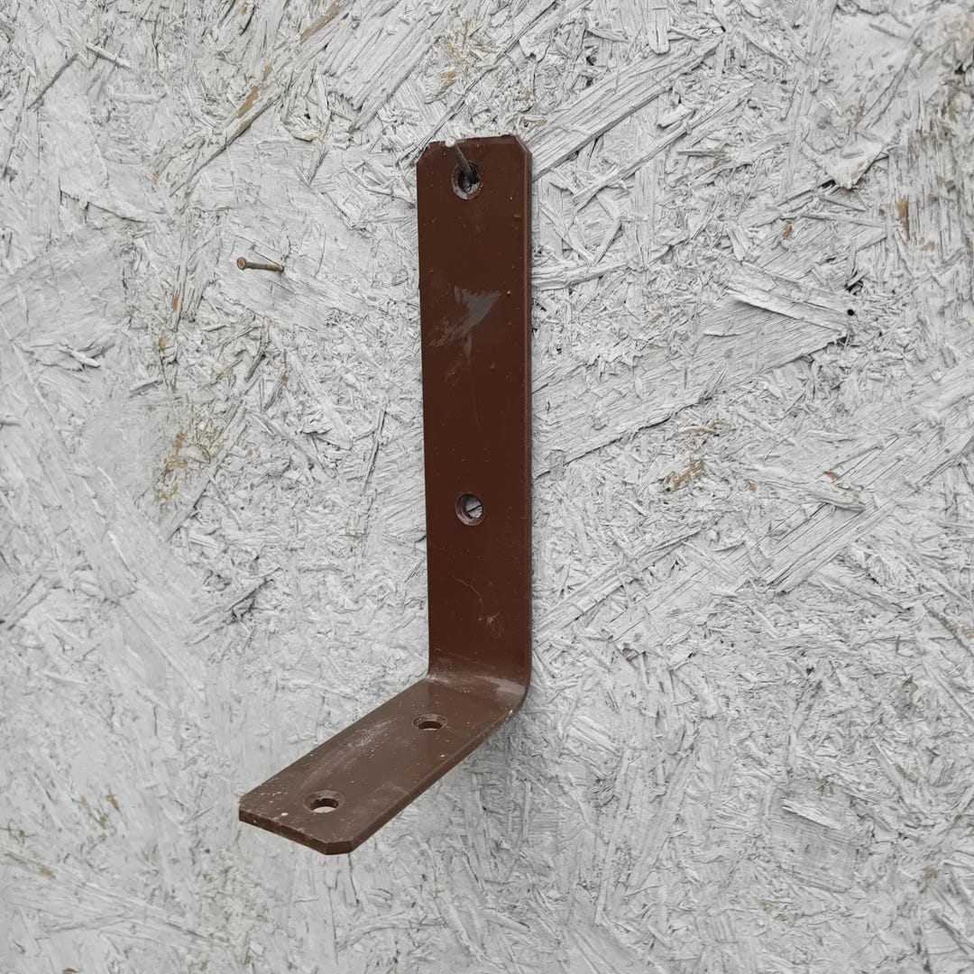 4x Steel Right Angle Timber Joist Support Brackets - 5" X 3" X 30mm in ...