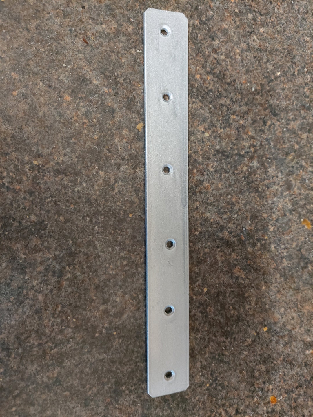 4x New Silver Coated Metal Fix Joining Strips for Wood or Metal. 10 ...