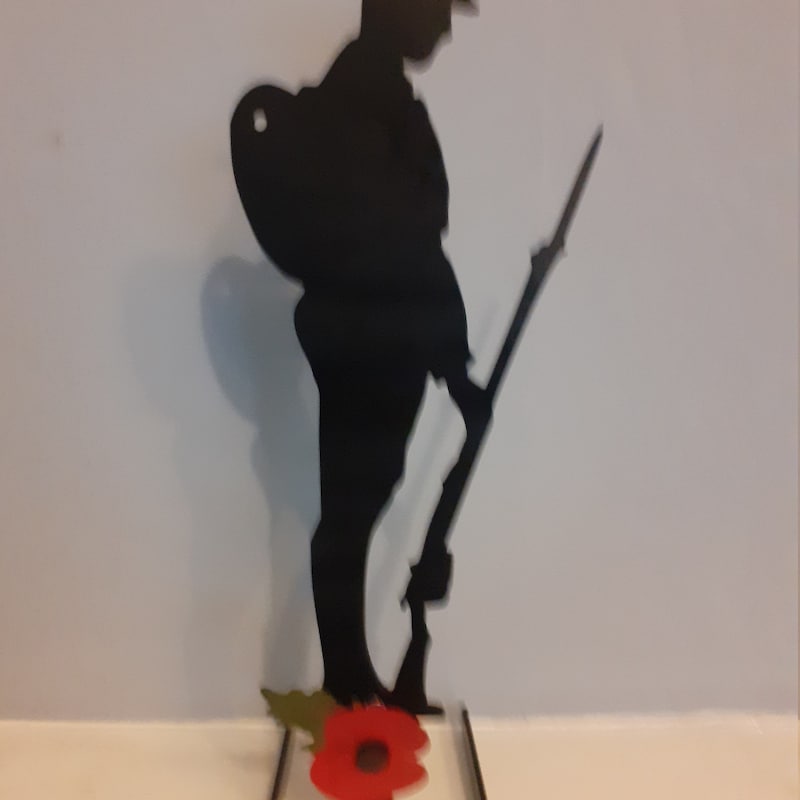 Remembrance Silhouette - Etsy UK