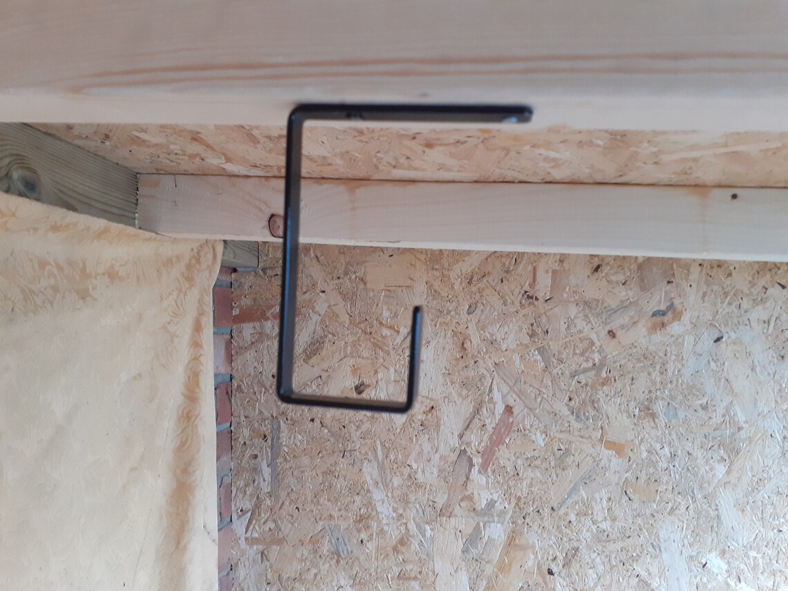 4x Garage or Shed Hanging Storage Brackets. New in a Black - Etsy Sweden