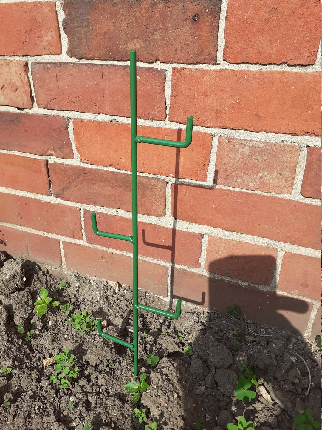 4x 18" Plant Support Rods With 4 Grow Arms in a Green Coating. - Etsy