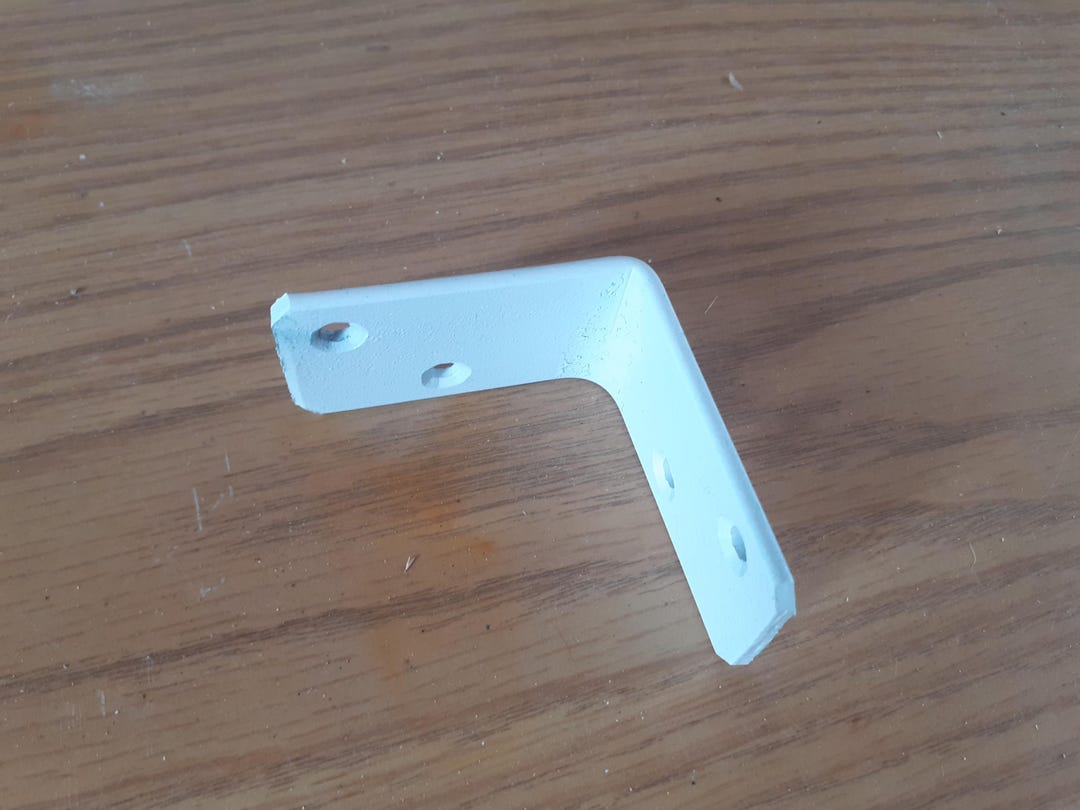 6x Right Angle Timber Joist Support Brackets - 50mm X 50mm X 30mm in ...