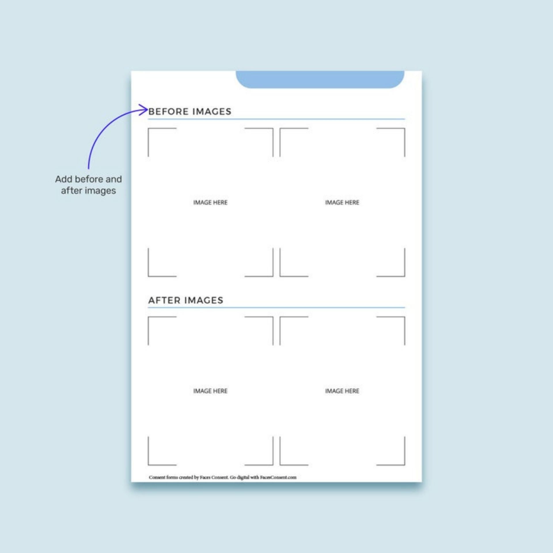 Microblading Consent Forms + Aftercare Form - by Faces Consent - Etsy