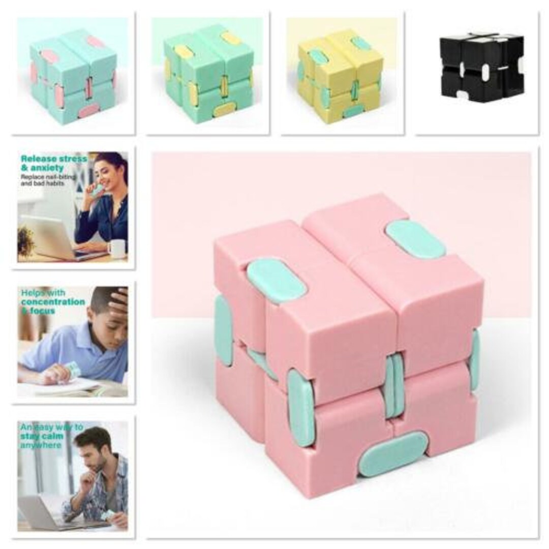 Sensory Infinity Cube Stress Fidget Toys Autism Kids Boys - Etsy