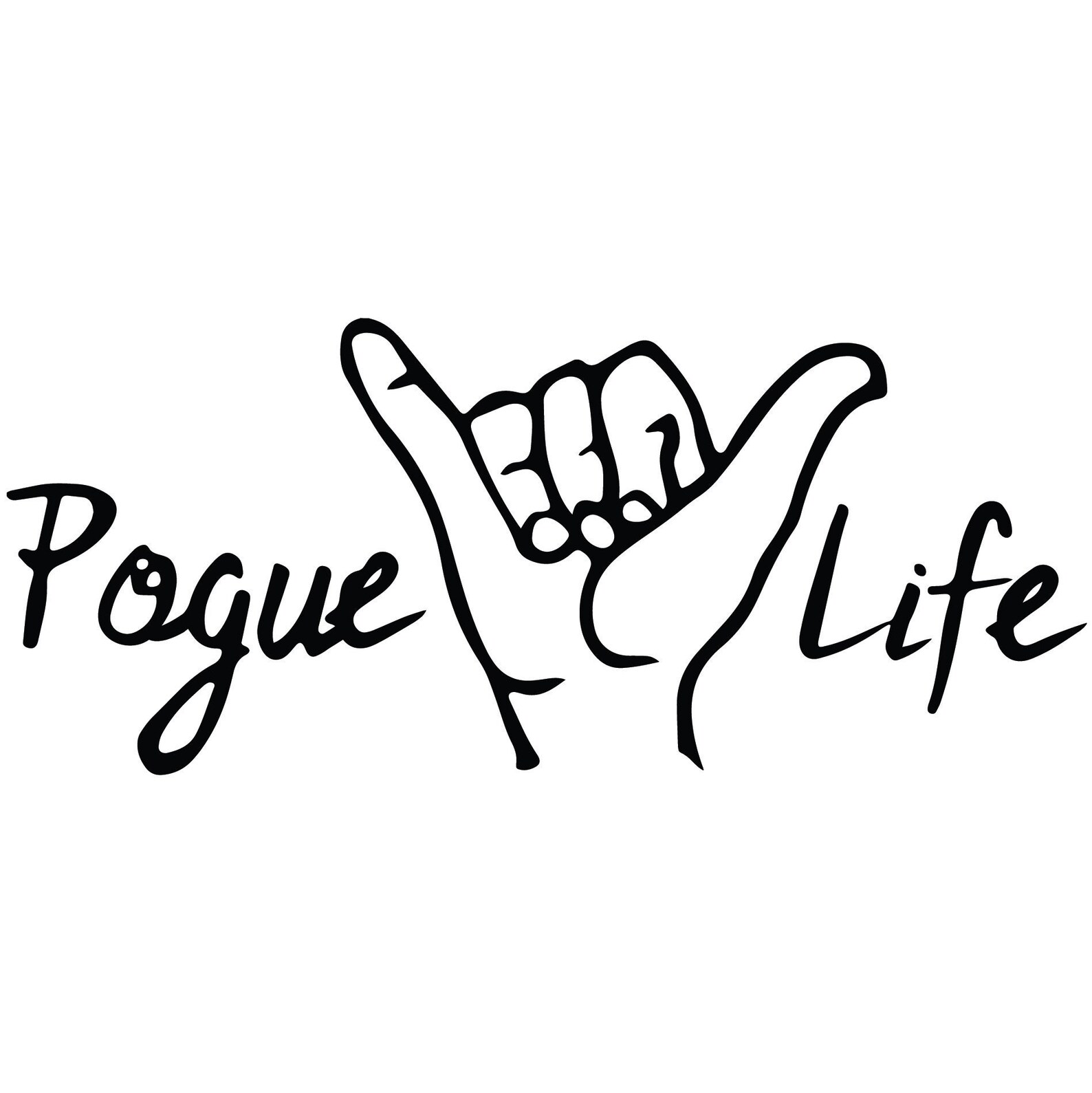 Pogue life SVG File outer banks north carolina beach SVG | Etsy