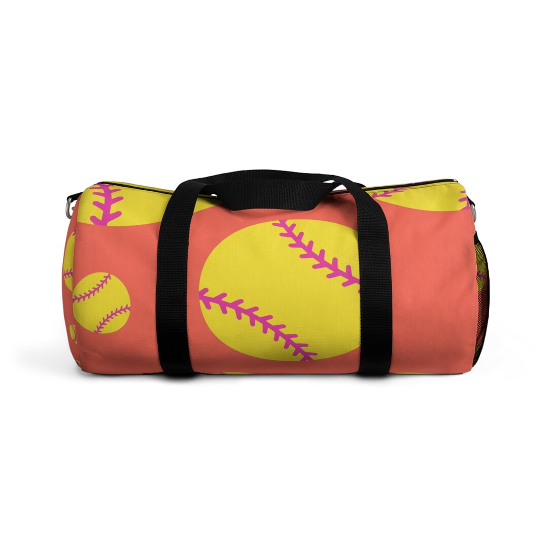 Softball Duffel Bag - Sports Travel Camping School, Team Player Gift ...