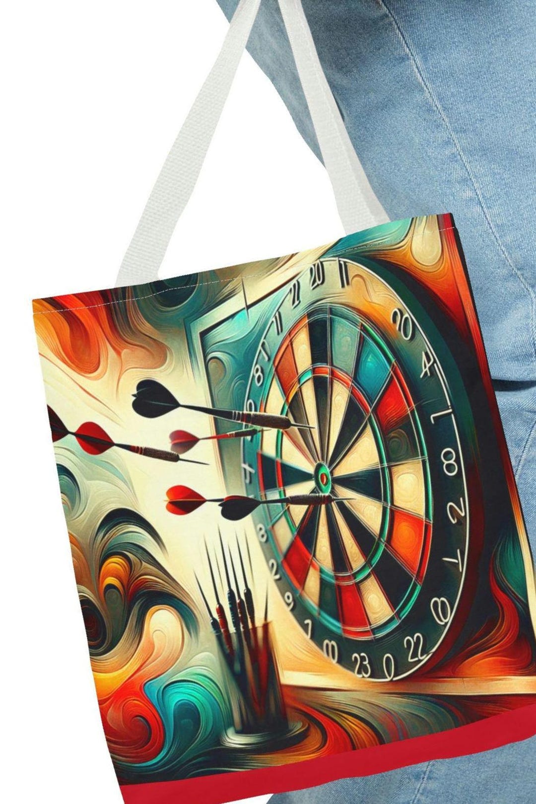Darts Tote Bag for Dart Enthusiasts, Dart Players, Darts Tournament ...