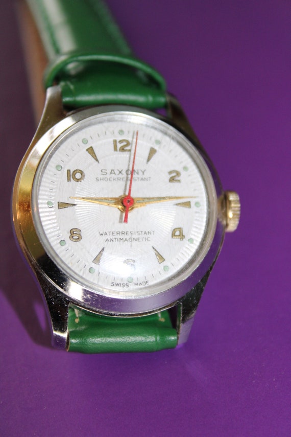 Sharp Saxony Vintage Watch - Swiss Made - in Great Co… - Gem