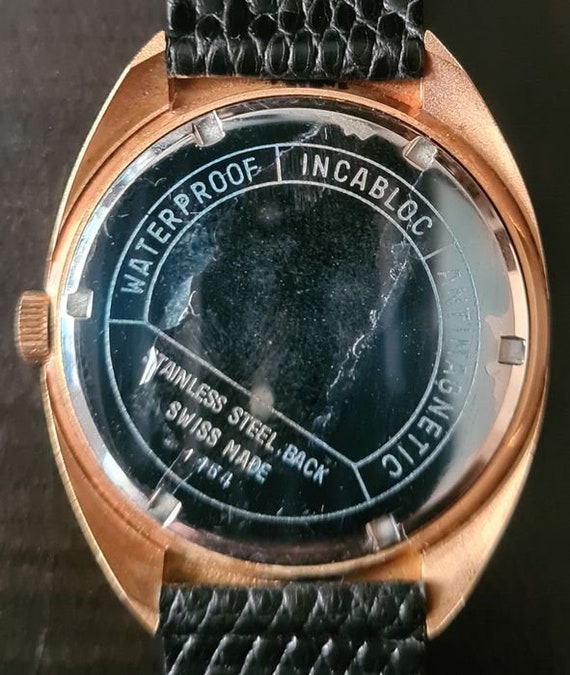 Luscar Classic De Luxe Calendar Wristwatch - 1960's N… - Gem