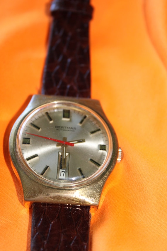 Rare Bertmar Vintage Automatic Watch - Swiss Made - D… - Gem