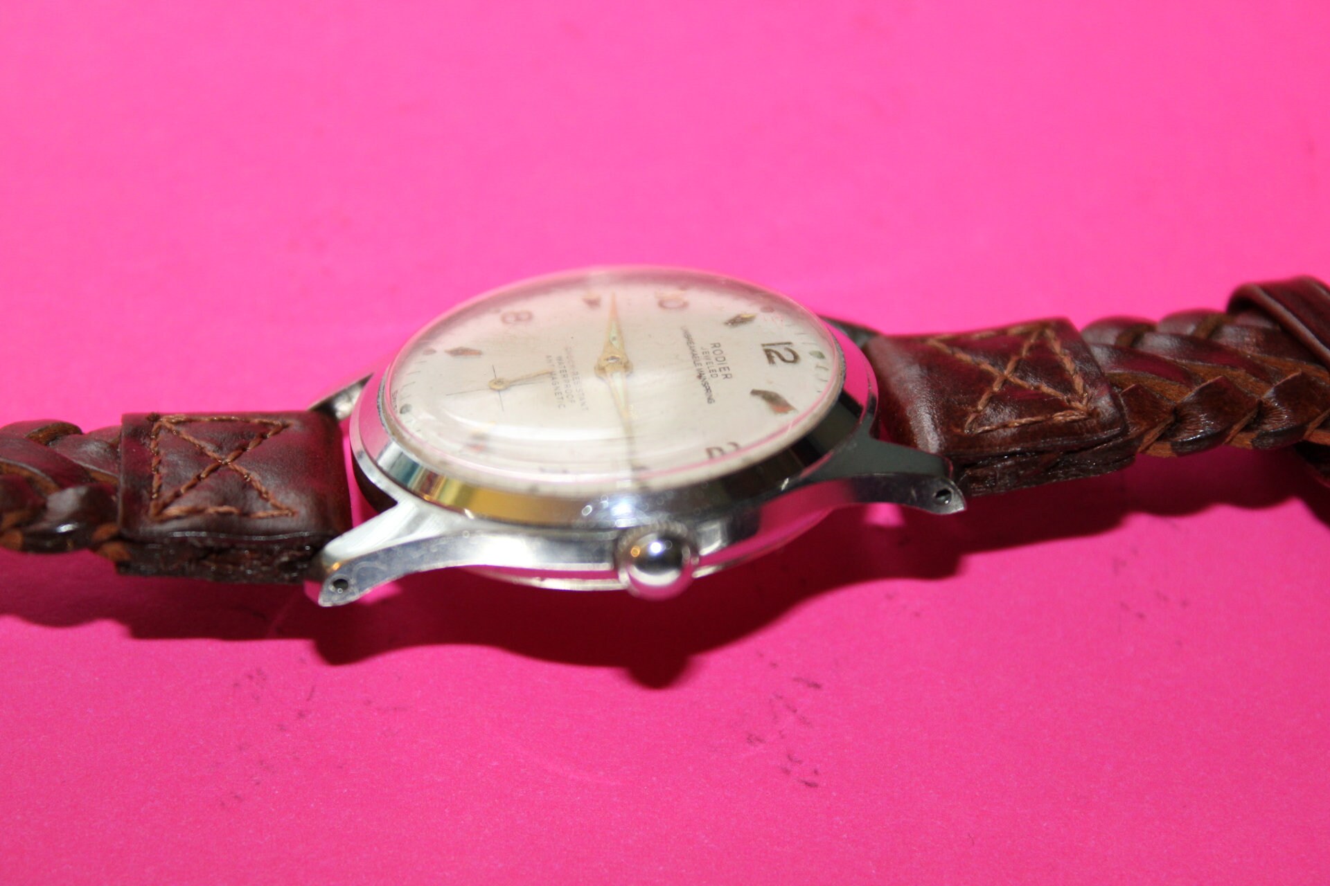 Rare Rodier Vintage Watch Swiss Made Manual Wind Mechanism Just ...