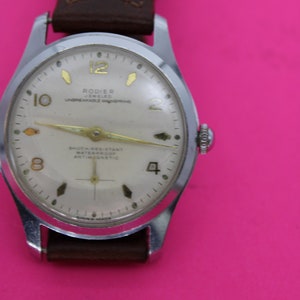 Rare Rodier Vintage Watch - Swiss Made - Manual Wind Mechanism - Just ...