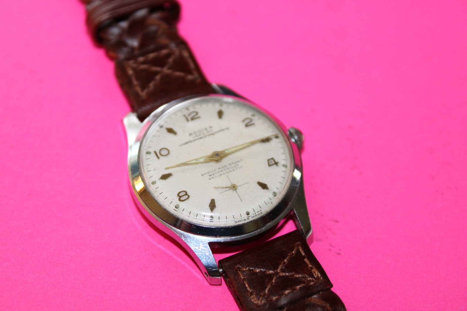 Rare Rodier Vintage Watch Swiss Made Manual Wind Mechanism Just ...