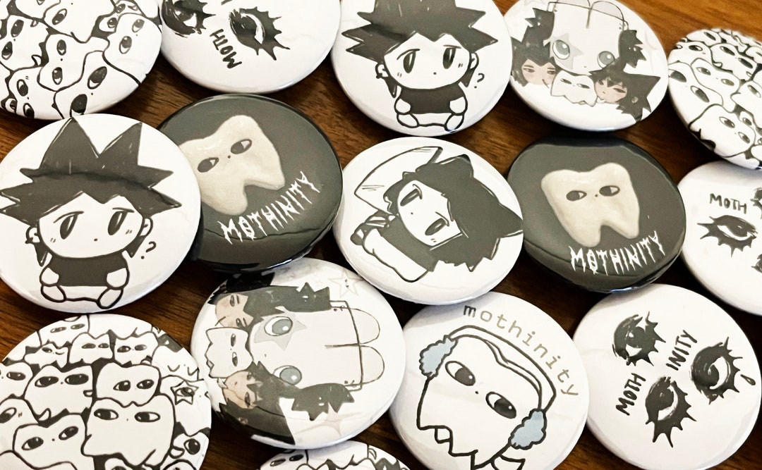 SERIES 2 Alt/punk/grunge Pins Set of 3 - Etsy