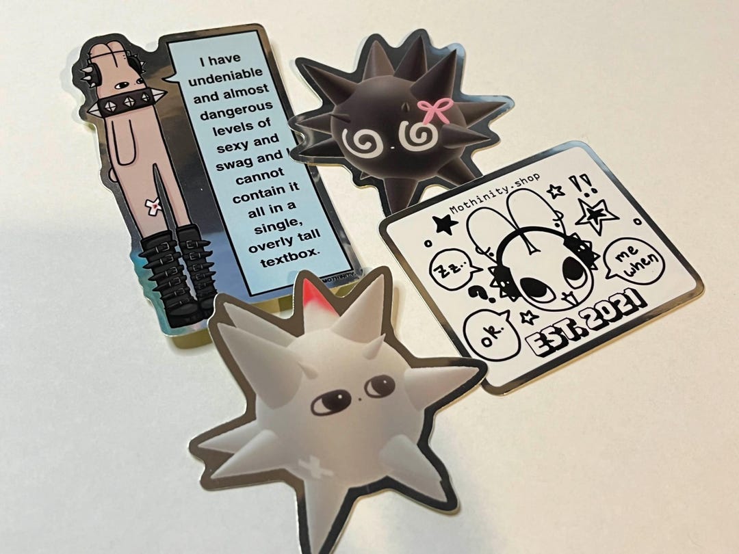 Alt/grunge/punk Style Sticker Mix Pack - Etsy