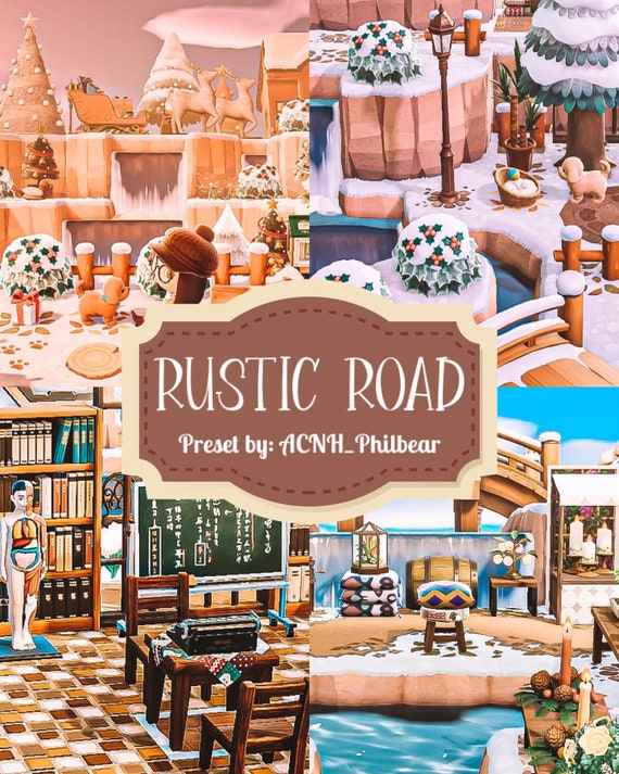 RUSTIC ROAD ACNH Preset Animal Crossing New Horizons | Etsy
