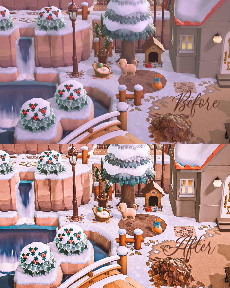 RUSTIC ROAD ACNH Preset Animal Crossing New Horizons Rustic Series ...