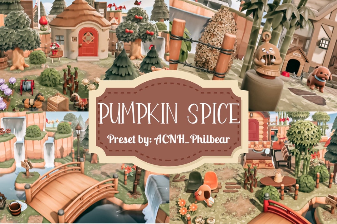 PUMPKIN SPICE - ACNH Preset - Animal Crossing New Horizons ...